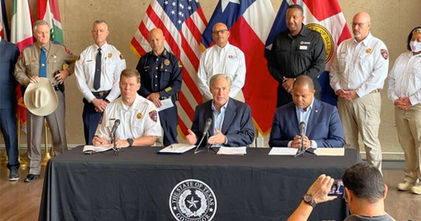 Governor Abbott Issues Disaster Declaration For Counties Impacted By