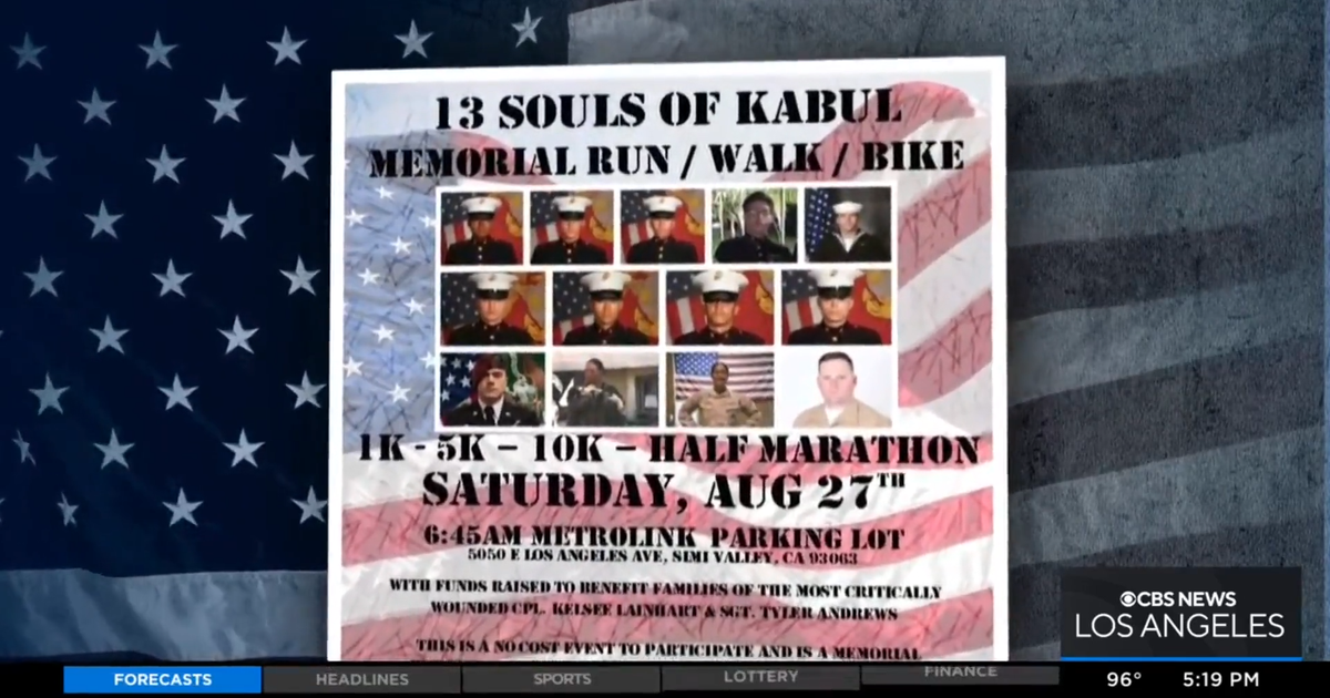 Veterans' Voices: 13 Souls Run - CBS Los Angeles