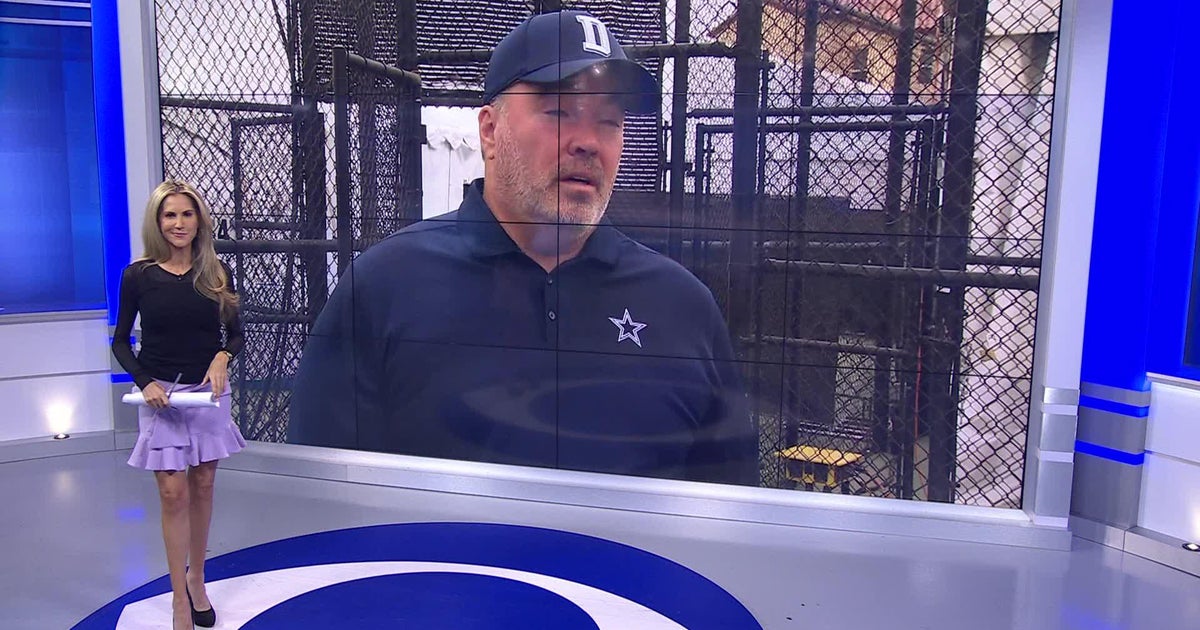 Cowboys Coach McCarthy training with Frisco boxing trainer - CBS Texas