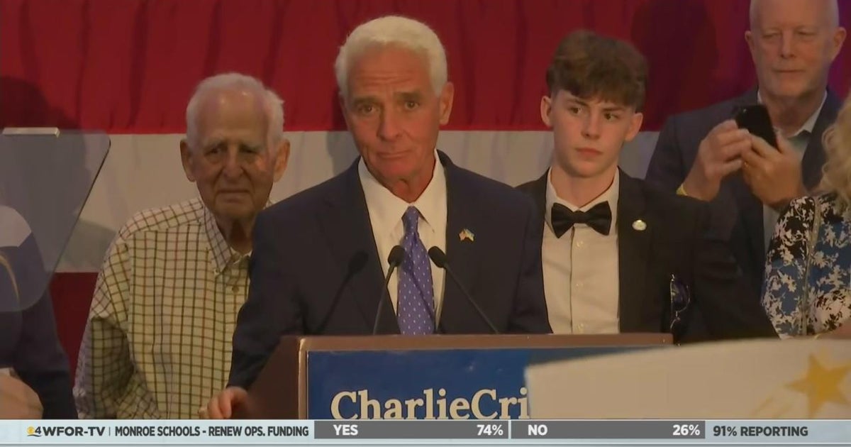 Charlie Crist Victory Speech After Winning Democratic Nomination For