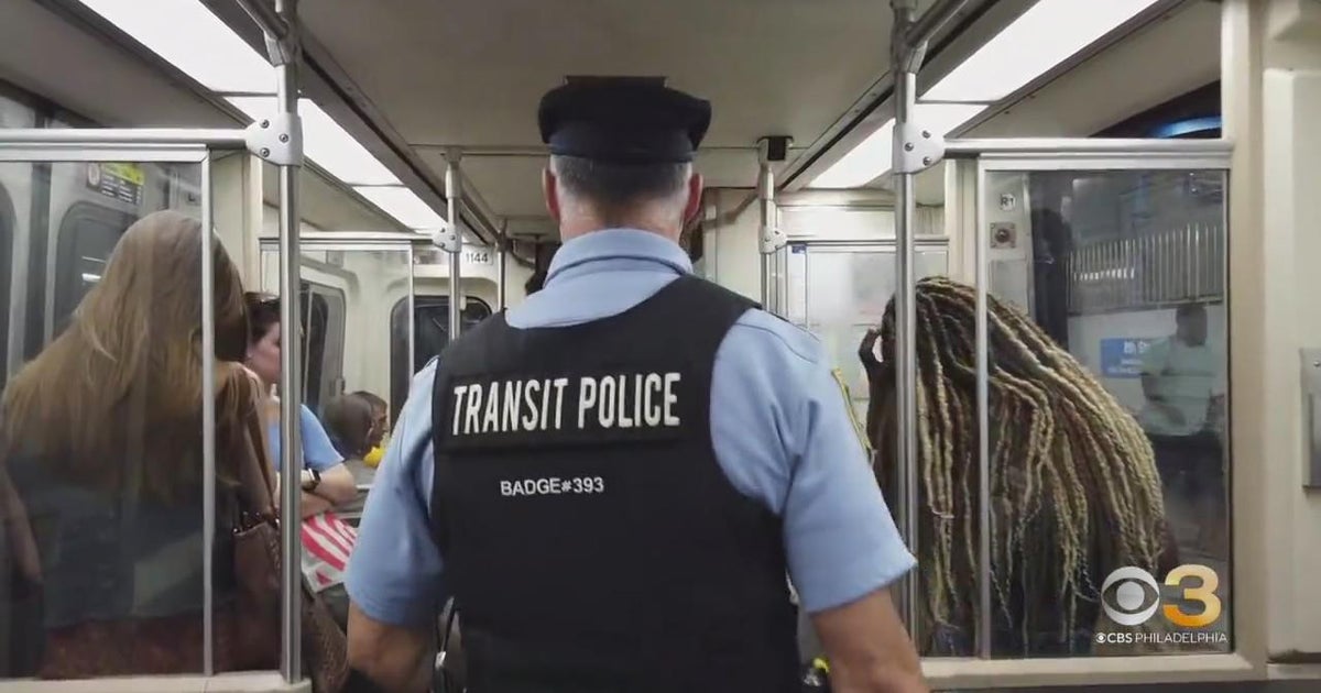 SEPTA police show heightened presence ahead of school year - CBS ...