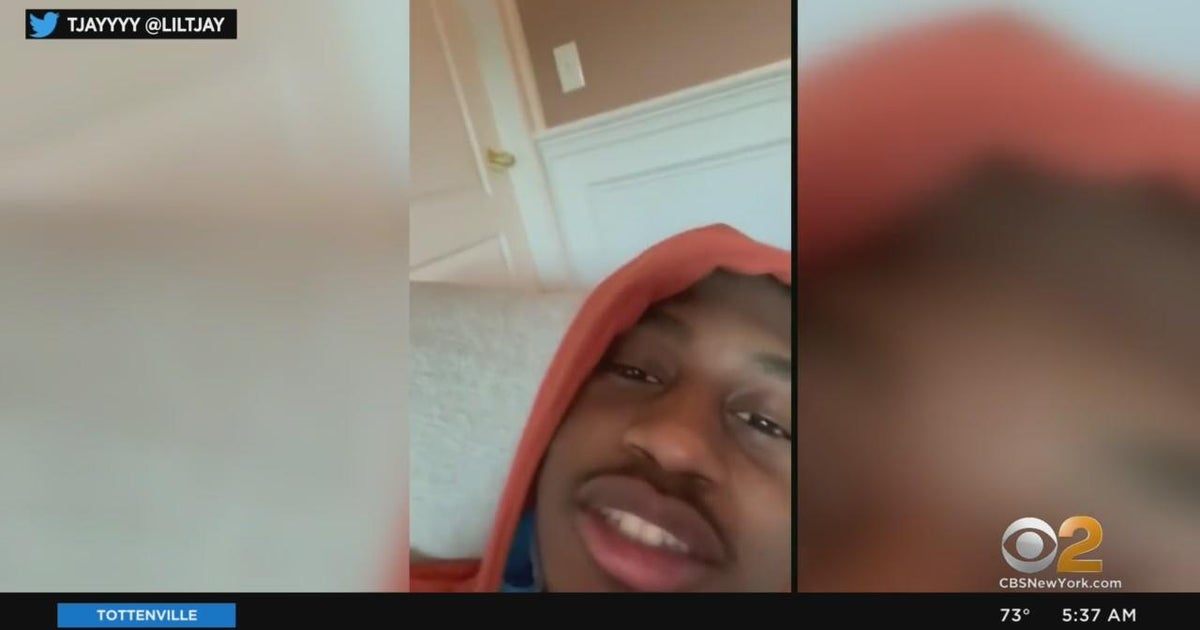 Lil Tjay thanks fans after shooting - CBS New York