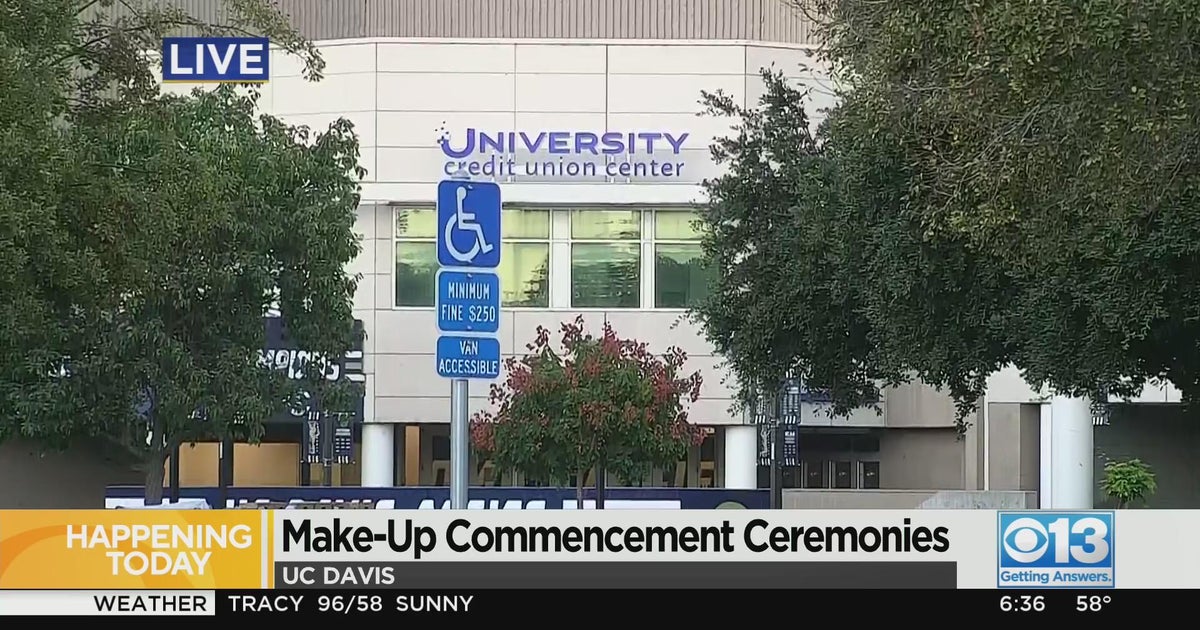 UC Davis make-up commencement ceremonies being held on Friday - CBS ...