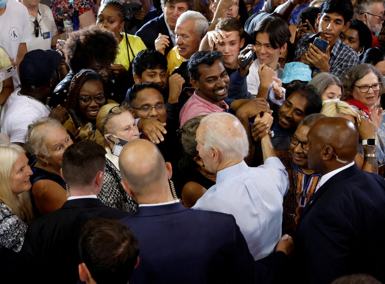 Biden slams "MAGA Republicans," compares the philosophy to "semi-fascism" - CBS News