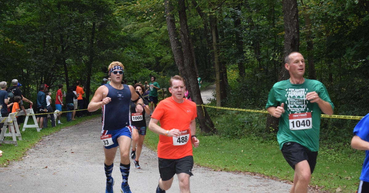 Run Around the Square takes over Frick Park - CBS Pittsburgh