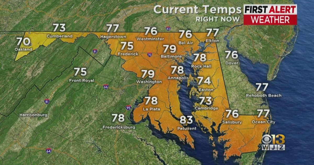 Meteorologist Tim Williams has your Monday afternoon weather - CBS ...