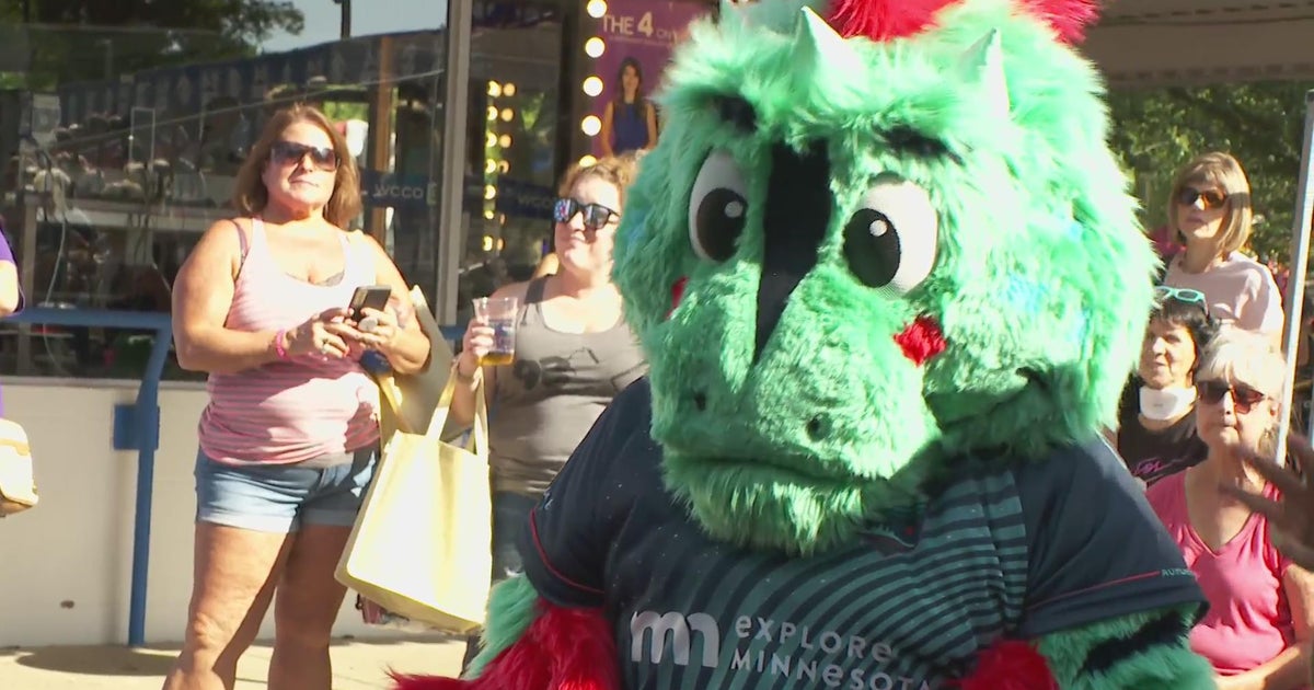 Aurora FC’s new mascot visits the WCCO Booth! - CBS Minnesota