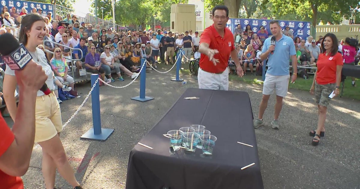 JonnyPops plays stick toss with WCCO! - CBS Minnesota