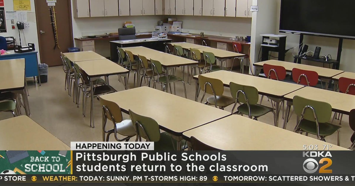 Pittsburgh Public Schools students return to the classroom - CBS Pittsburgh