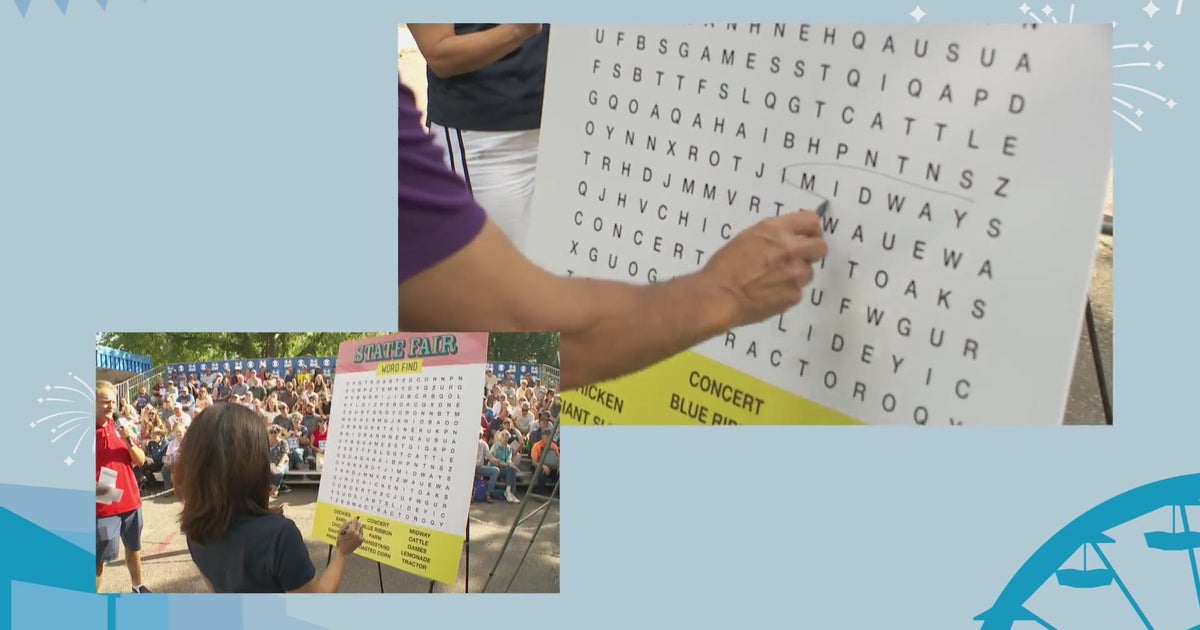 How many State Fair words can you find in this puzzle? - CBS Minnesota