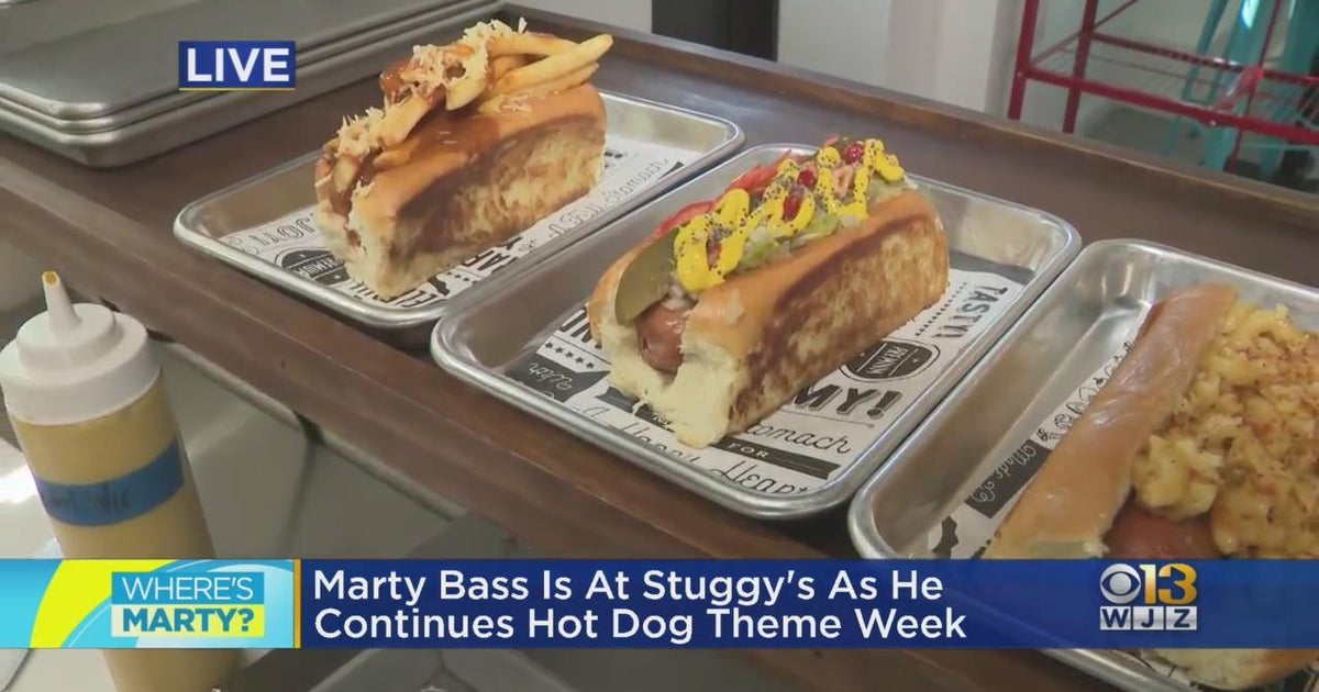 Where's Marty? Giving us a tour of the delicious options at Stuggy's ...