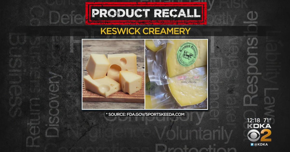 FDA recalls various cheeses over possible listeria contamination - CBS ...