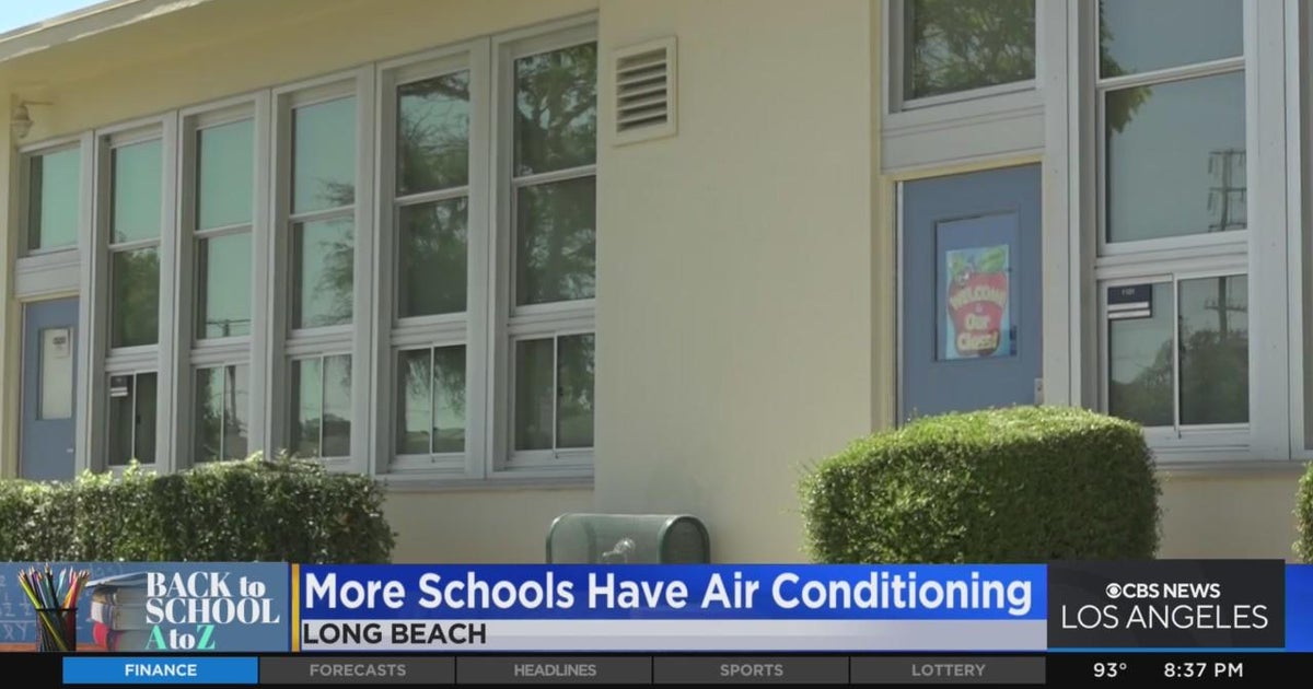 Long Beach students return to school amid heat wave - CBS Los Angeles