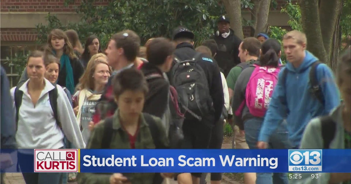 Scammers using government's student loan forgiveness plan - CBS Sacramento