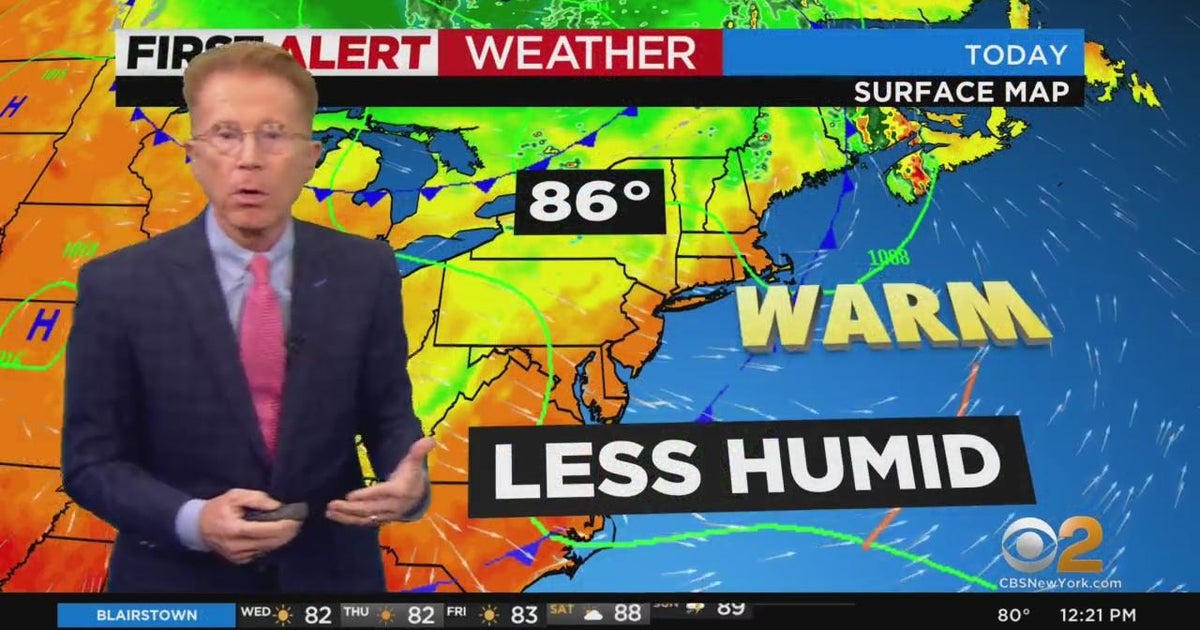 First Alert Weather: Pleasant Wednesday - CBS New York