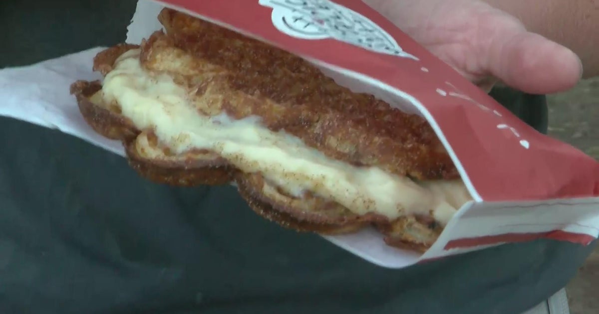 New State Fair offerings from Nordic Waffles - CBS Minnesota