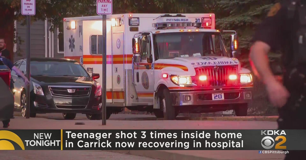 Teen shot in Carrick - CBS Pittsburgh