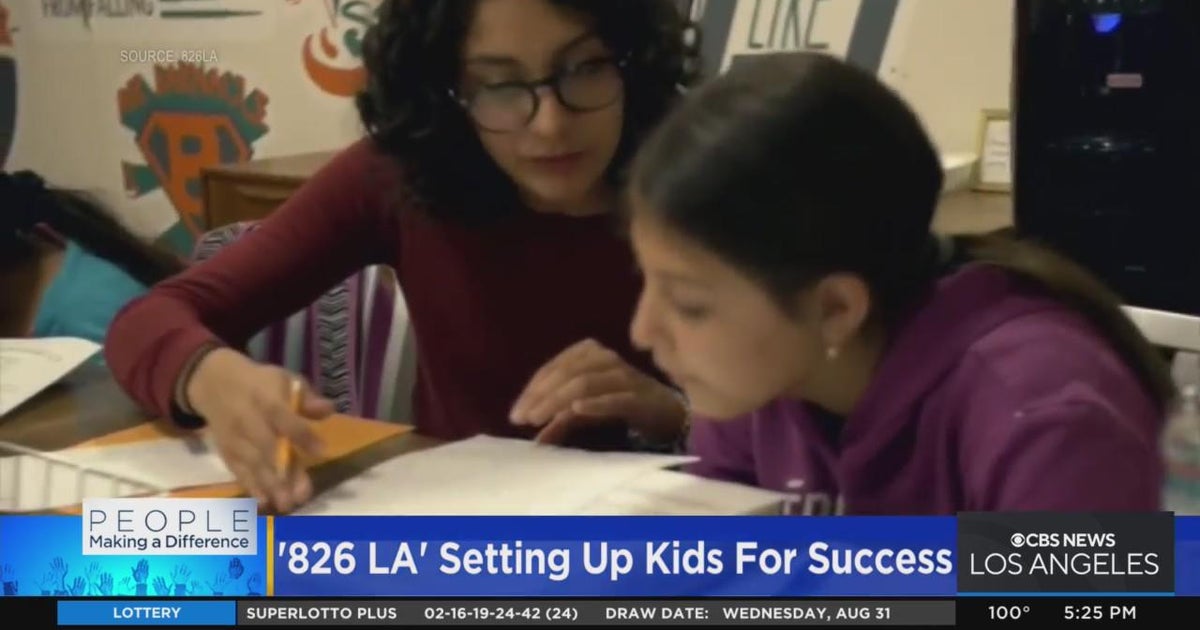 People Making A Difference: 826 LA - CBS Los Angeles