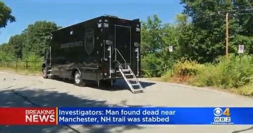 Man found stabbed near Manchester, New Hampshire walking trail - CBS Boston