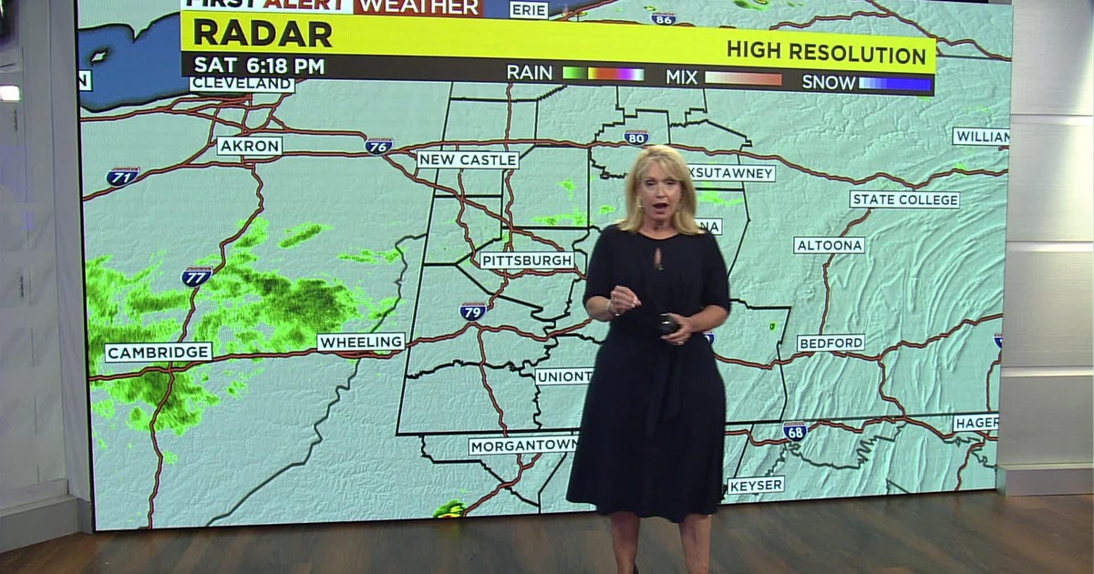 9-3 PM Forecast - CBS Pittsburgh