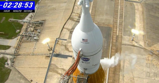 Artemis rocket launch delayed for 2nd time in a week - CBS News