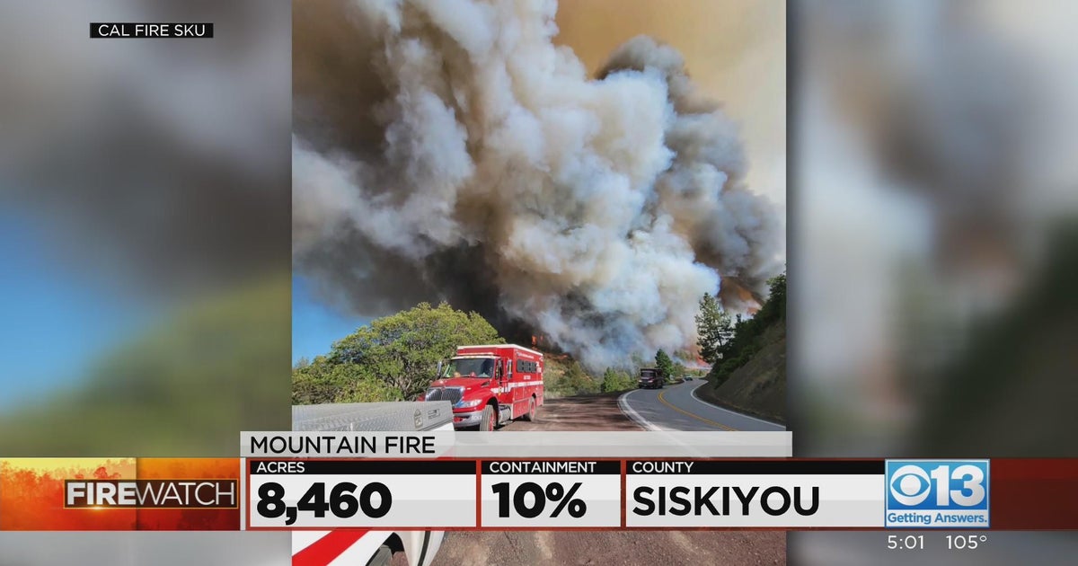 Mountain Fire Update: 8,460 acres have been burned, 10% contained - CBS ...