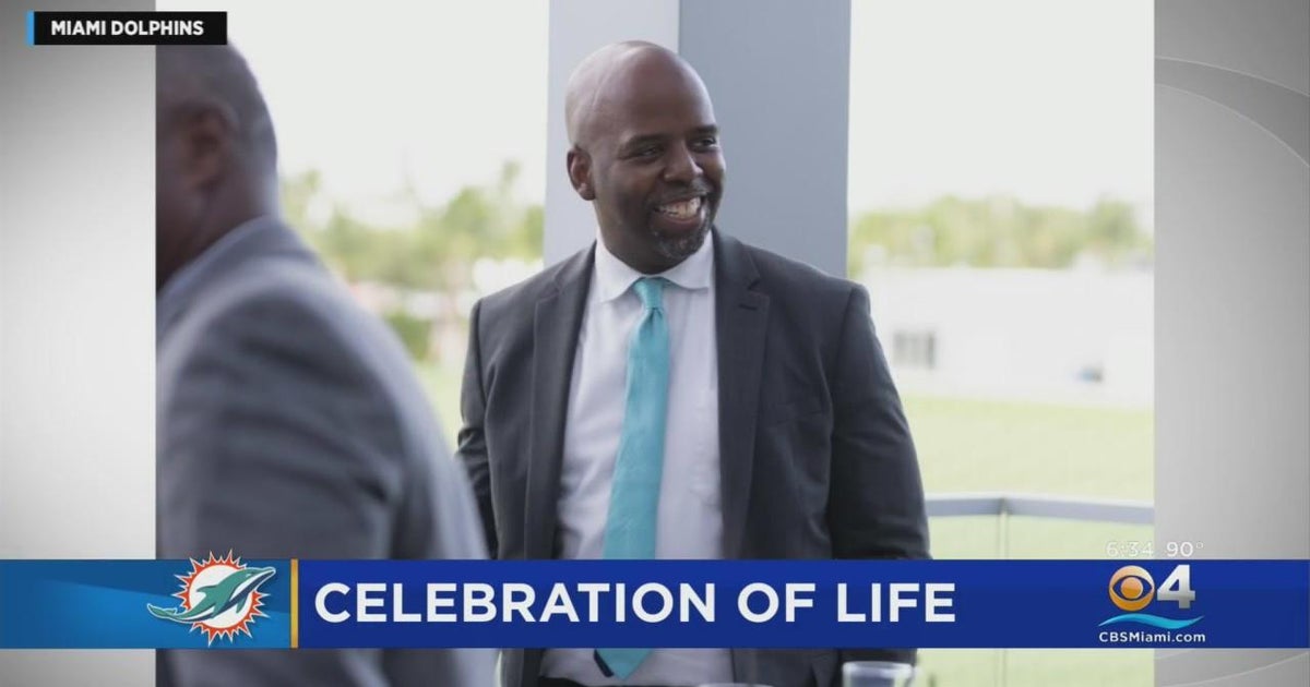 Jason Jenkins: Celebration of life at Hard Rock Stadium - CBS Miami
