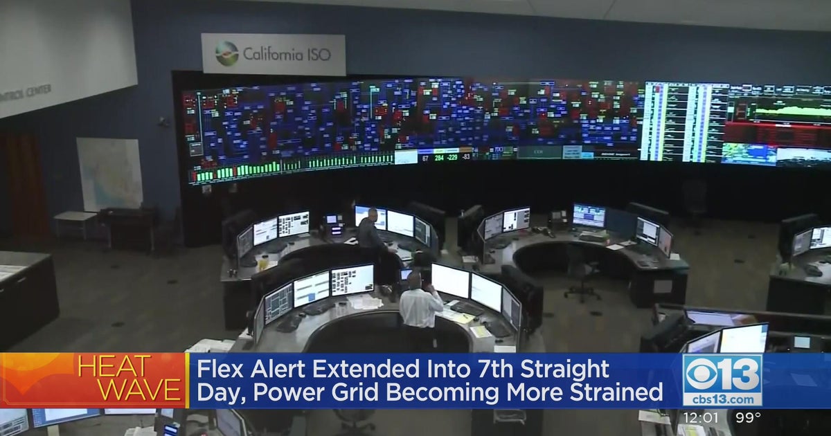 Flex Alert extended into 7th straight day - CBS Sacramento