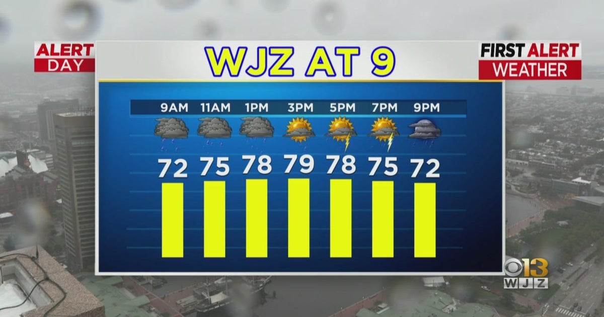 Meteorologist Tim Williams has your Tuesday morning forecast - CBS ...
