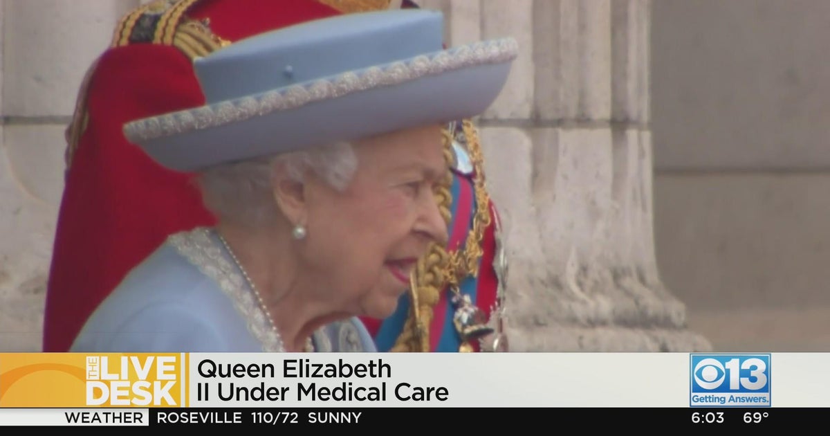 Queen Elizabeth II under medical care - CBS Sacramento
