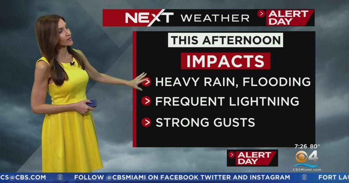 NEXT Weather forecast for 9/8/2022 - CBS Miami