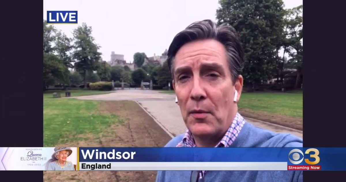 Jim Donovan live from Windsor Castle following death of Queen Elizabeth ...