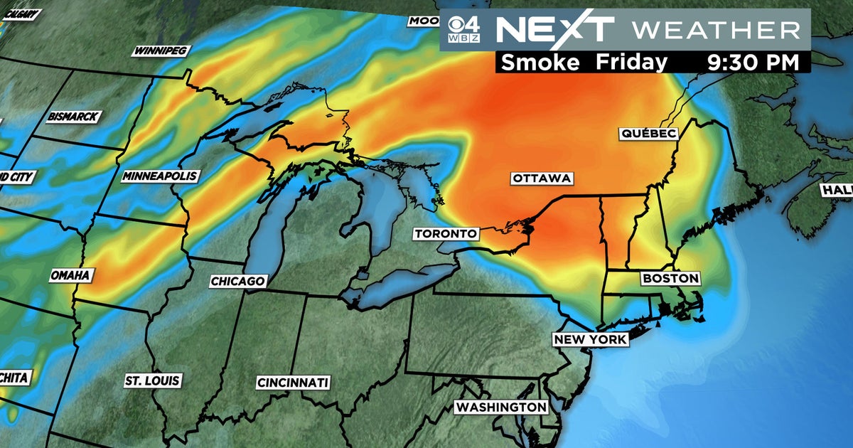 Smoky skies in New England could bring 'extra special' sunset, followed ...