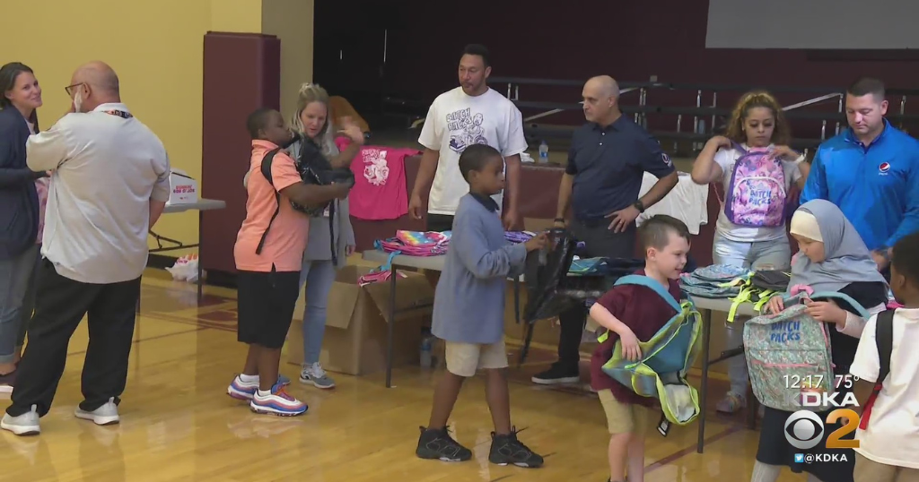 Charlie Batch's Batch Pack program provides back-to-school bookbags ...