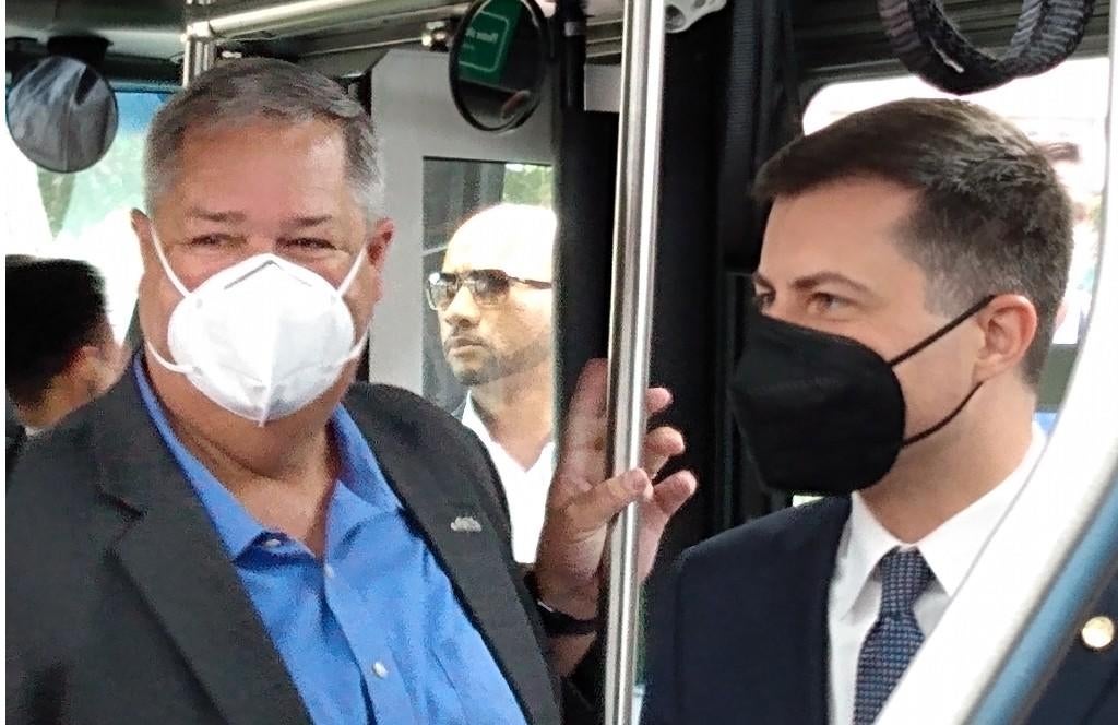 Transportation Secretary Buttigieg tours Oakland infrastructure ...