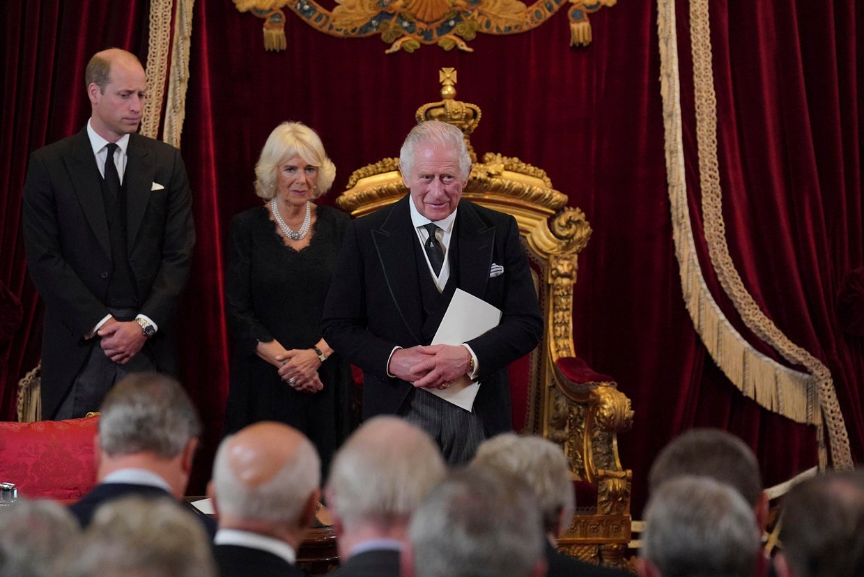 King Charles III formally proclaimed Britain's new monarch in centuries ...