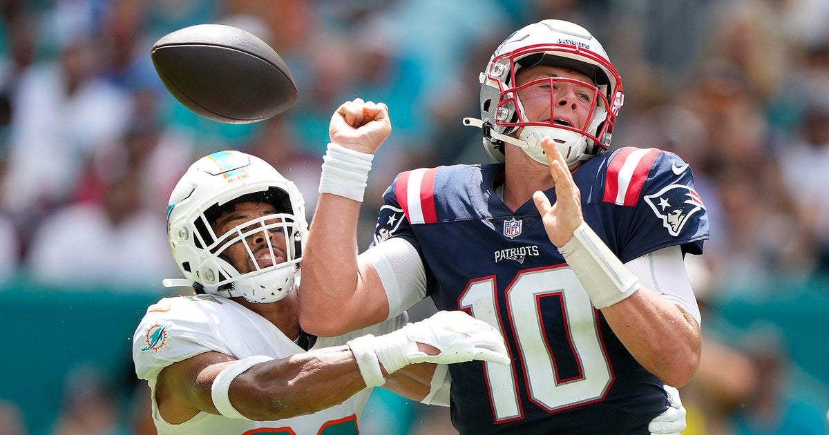 The Patriots' offensive line was a big issue in Week 1 loss to Dolphins ...