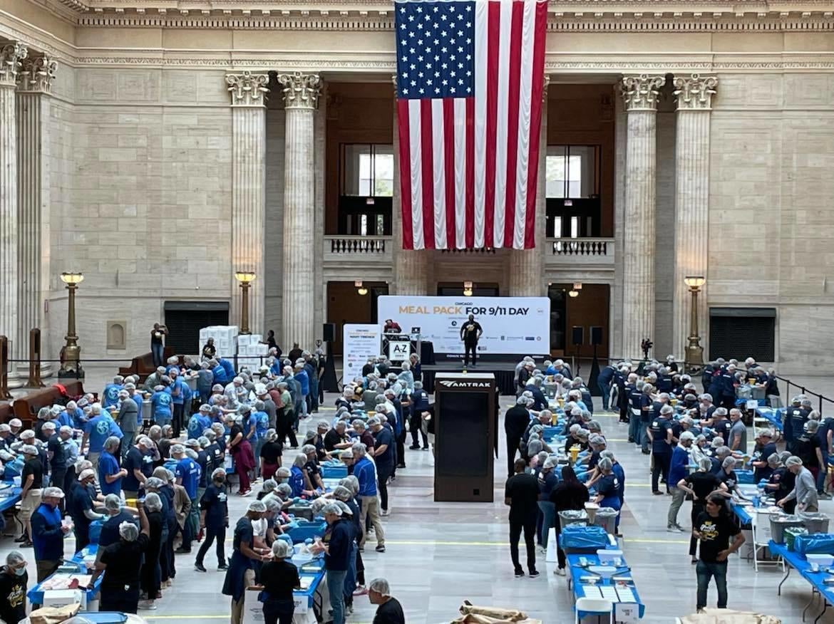 More than 1,000 participate in 9/11 Day of Service at Union Station ...