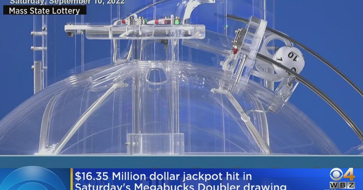 $16.35 million jackpot hit in Megabucks Doubler drawing - CBS Boston