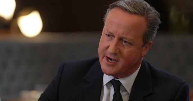 Former U.K. PM David Cameron says not to Former U.K. PM David Cameron says not to