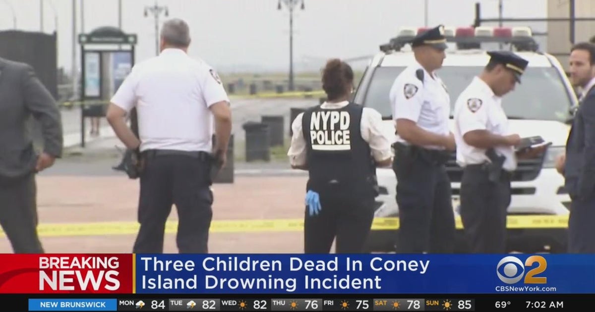 3 children dead in drowning incident on Coney Island; Police question ...