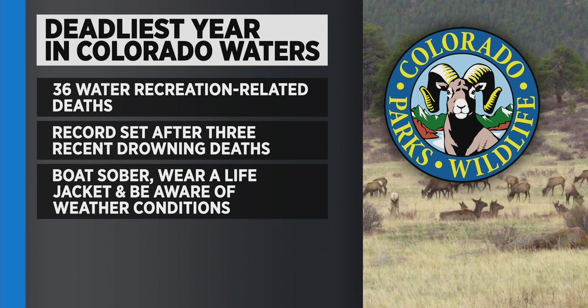 2022 marks deadliest year for Colorado waters - CBS Colorado