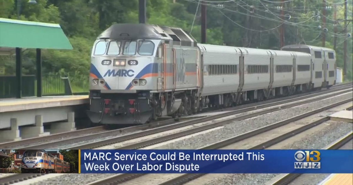Upcoming labor strike could shut down 2 out of 3 MARC commuter lines ...