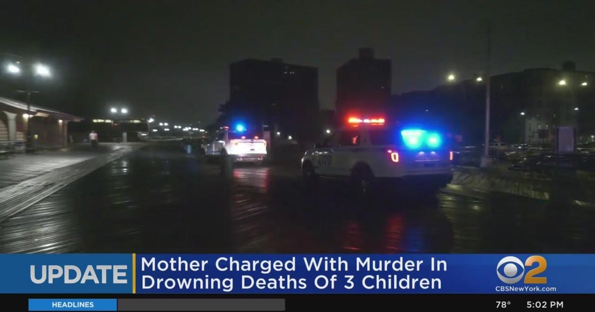 Mother charged with murder in drowning deaths of her 3 children - CBS ...