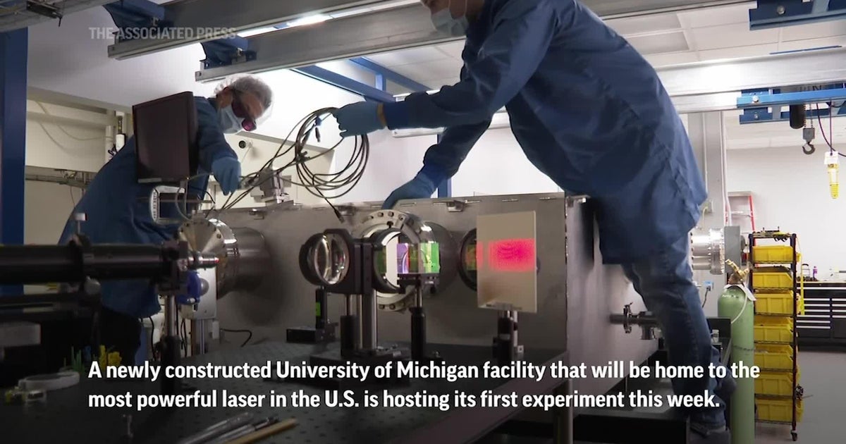 University of Michigan's ZEUS will be most powerful laser in US - CBS ...
