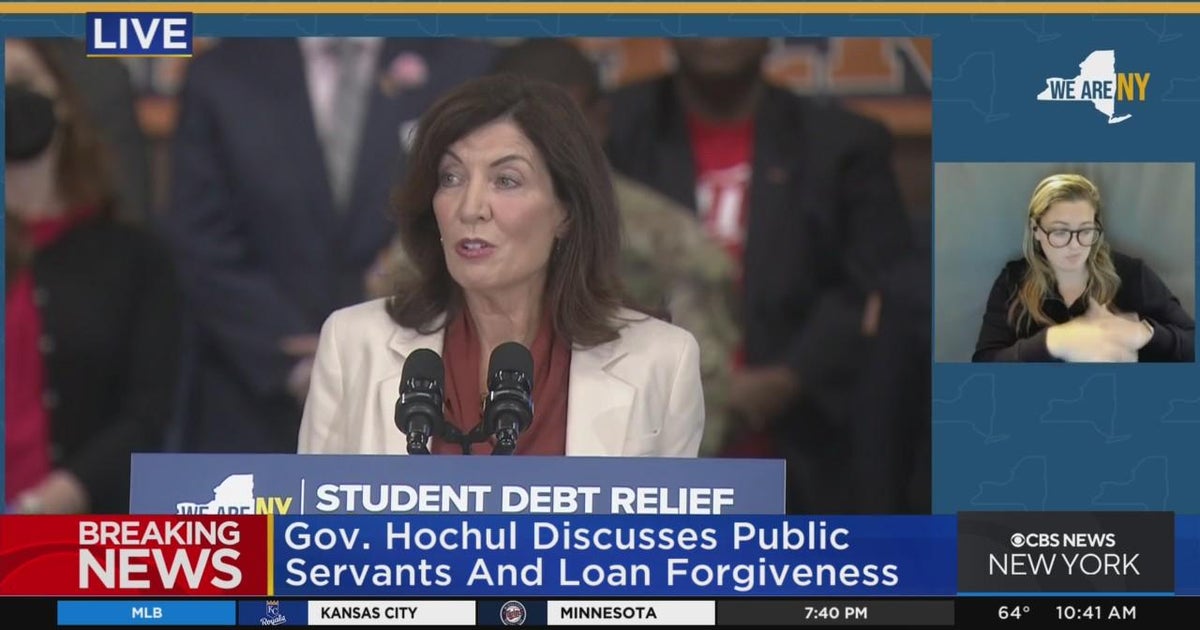 Hochul announces plan to help public servants seeking loan forgiveness ...