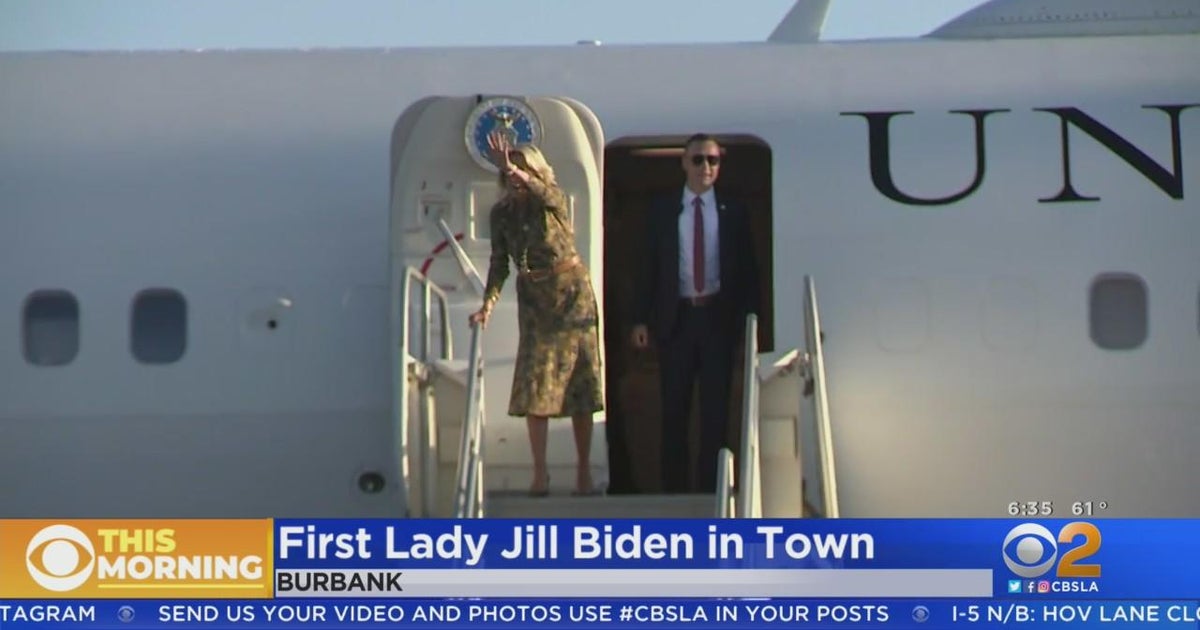 First Lady Jill Biden in Southern California - CBS Los Angeles