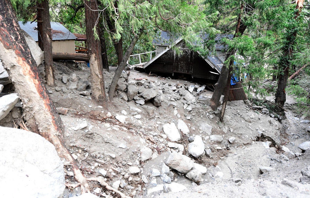 Dozens of homes, buildings damaged or destroyed by mudslides in Forest ...
