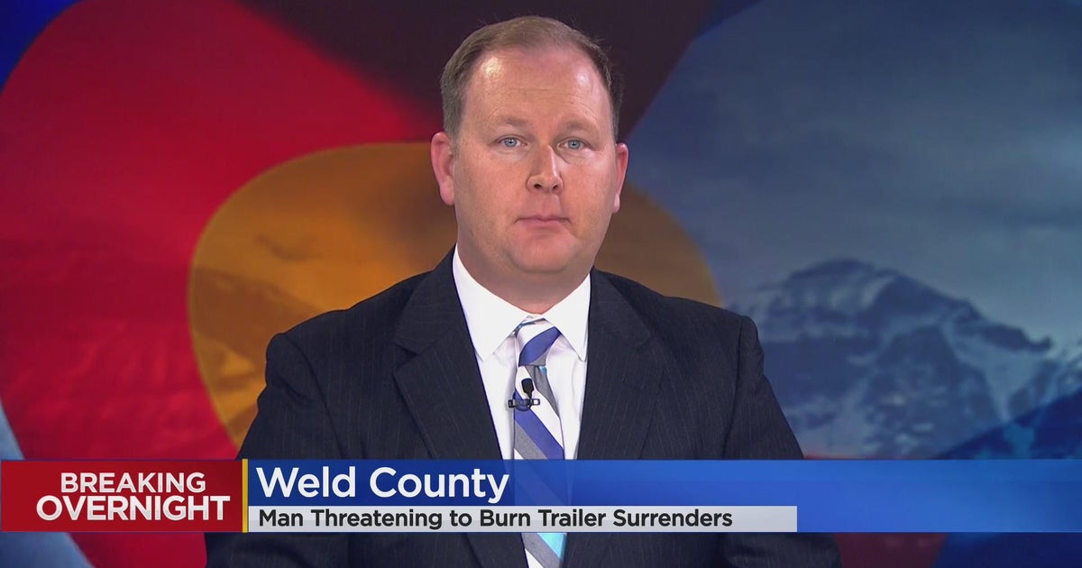 Man surrendered after 6-hour standoff in Weld County - CBS Colorado