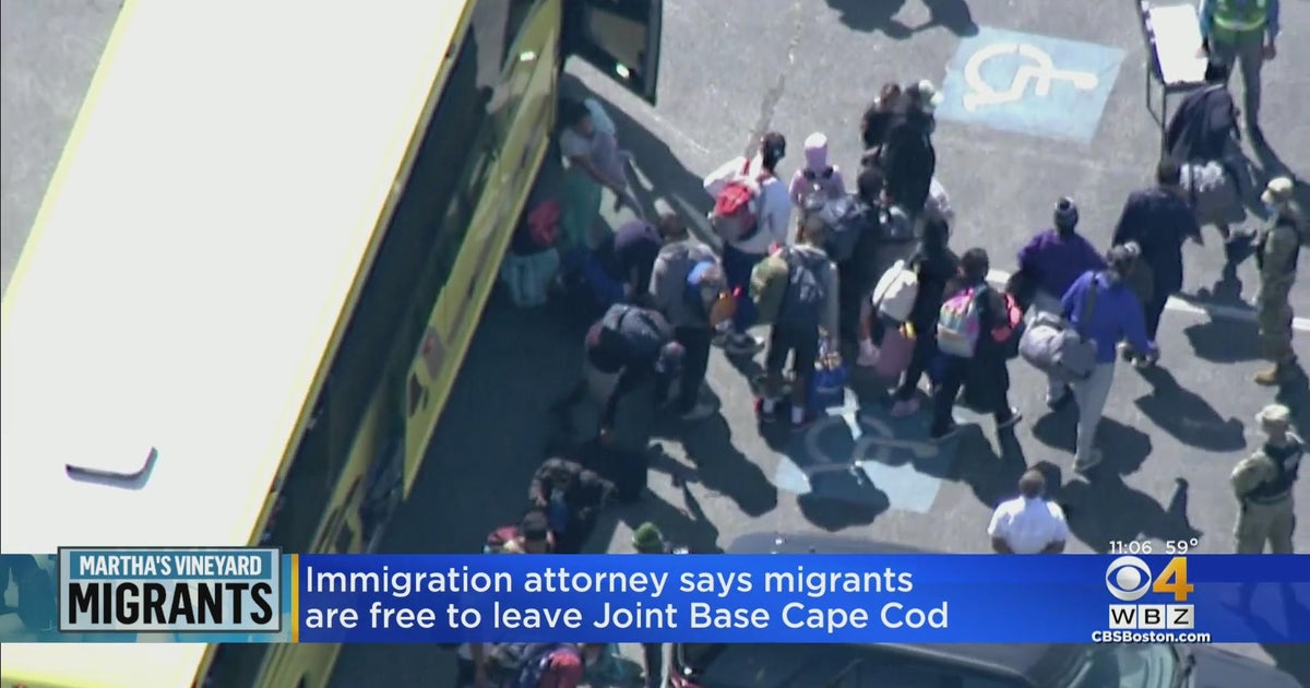 Immigration attorney says migrants are free to leave Joint Base Cape ...
